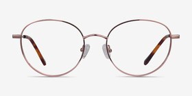 Twirl Round Rose Gold Glasses for Women | Eyebuydirect