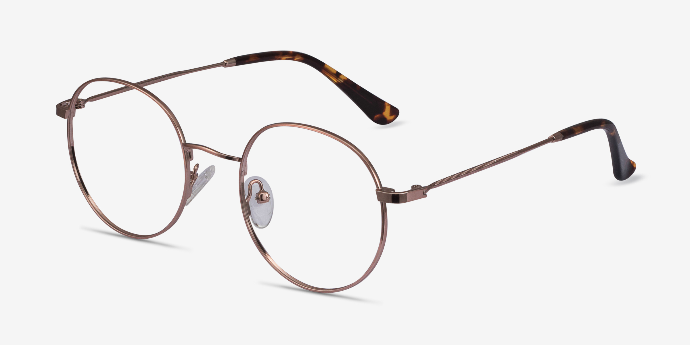 Streetwise Round Rose Gold Full Rim Eyeglasses Eyebuydirect
