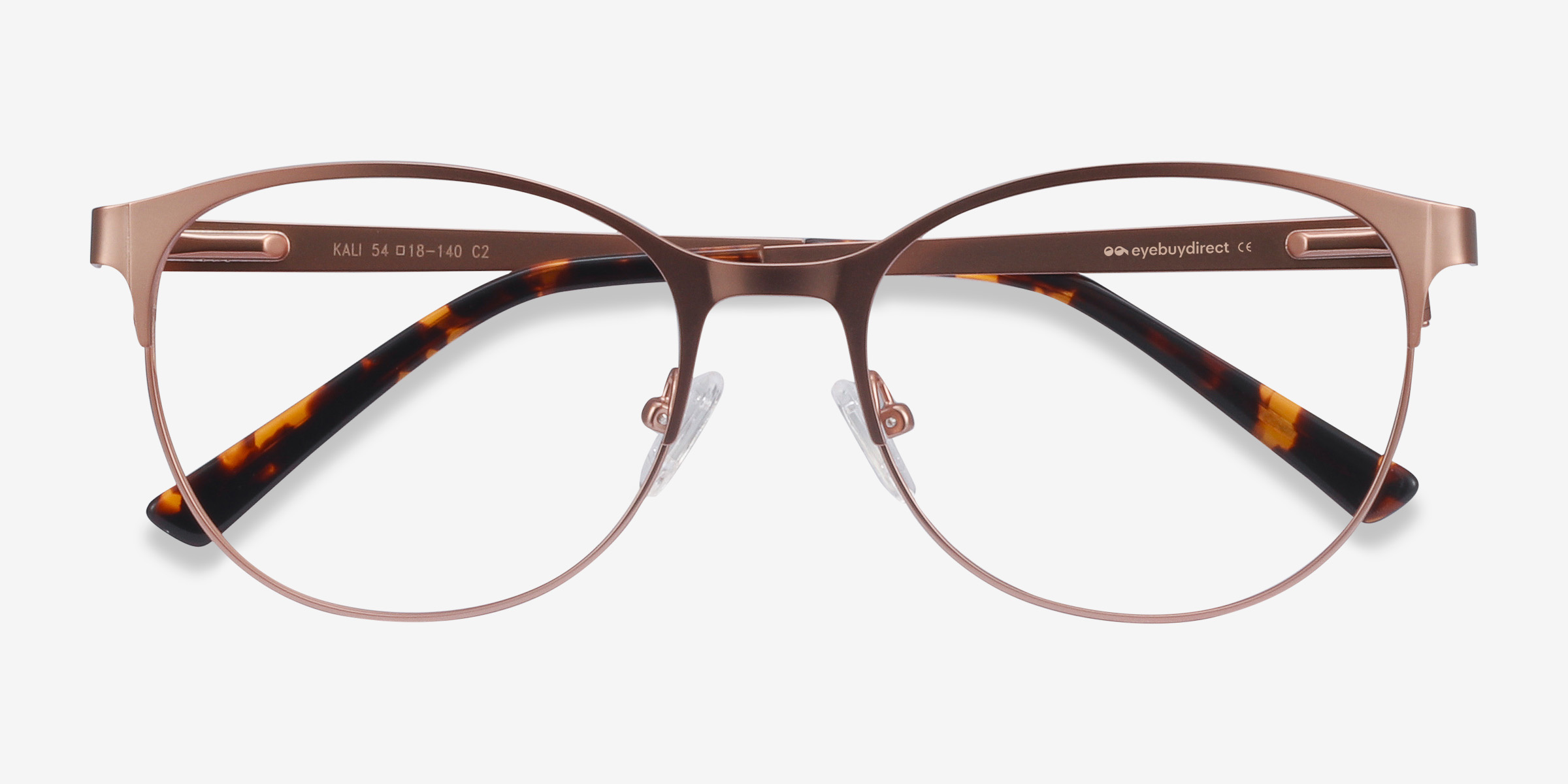 Kali Round Rose Gold Glasses For Women Eyebuydirect