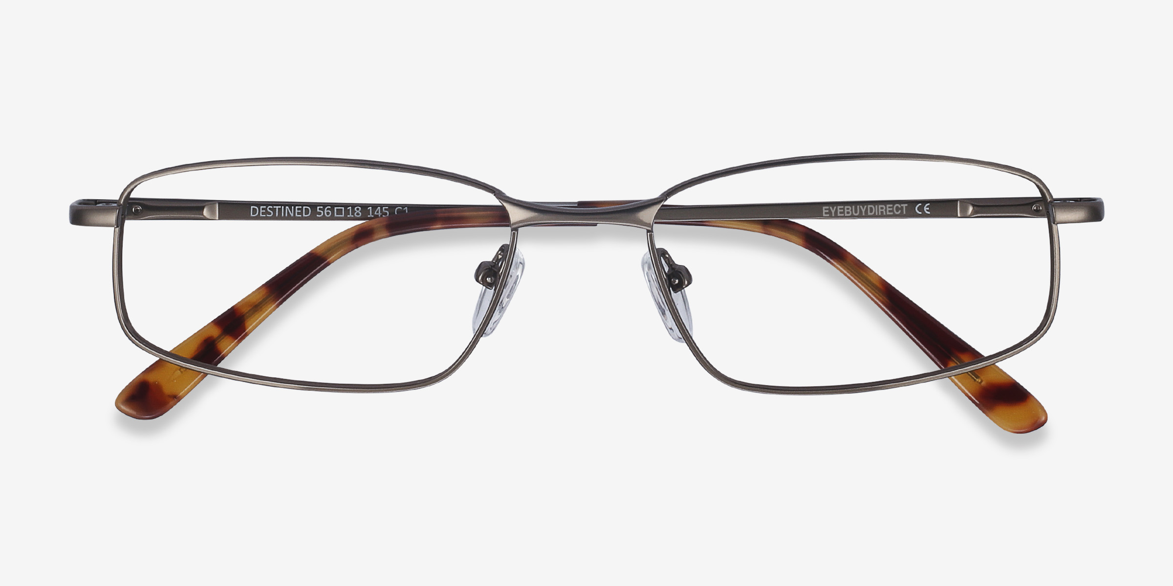 Destined - Gunmetal-Gray Fashion Frames | Eyebuydirect