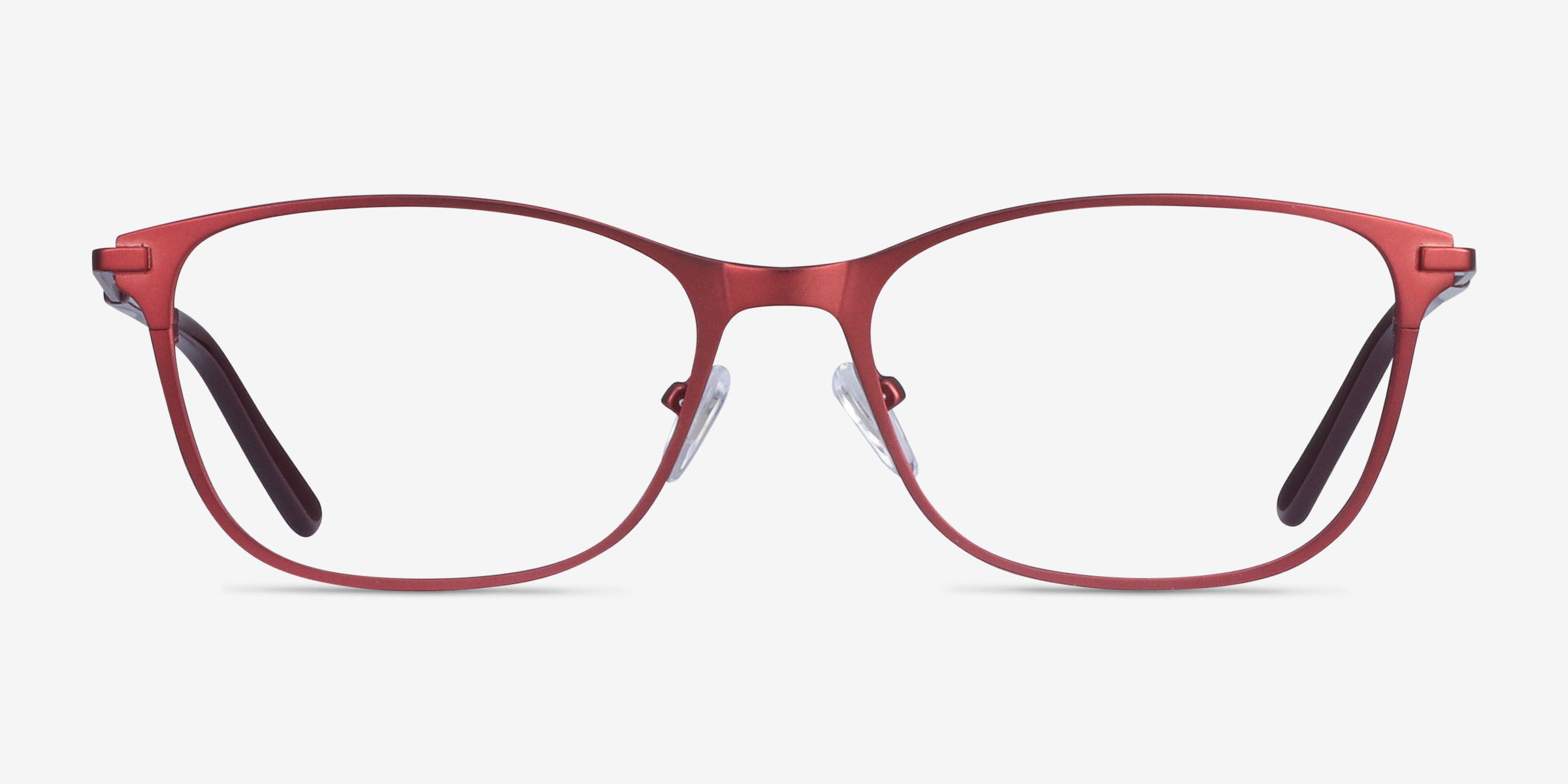 Modena Cat Eye Red Glasses for Women | Eyebuydirect