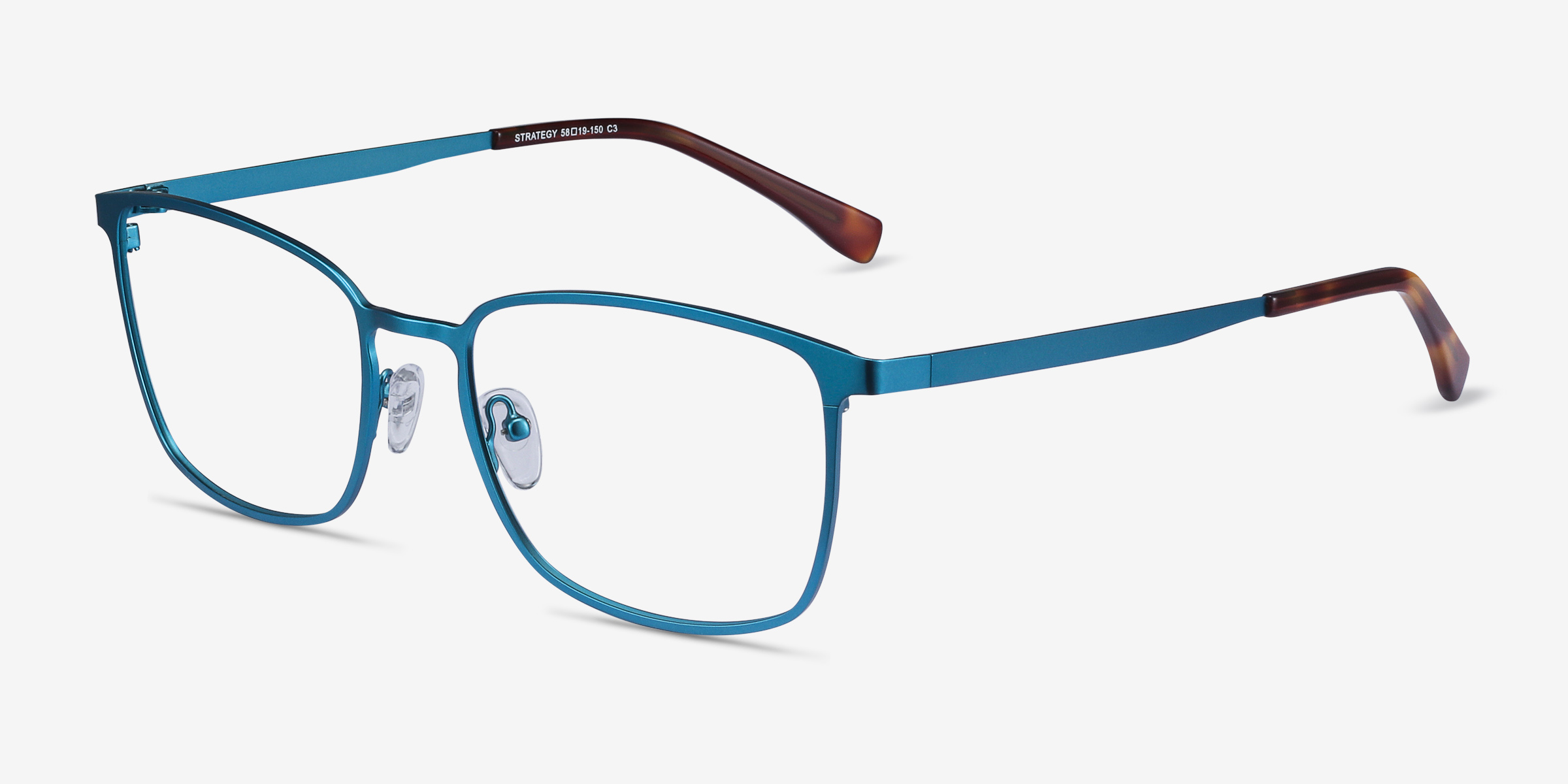 Strategy - Versatile Bright-Blue Frames | Eyebuydirect