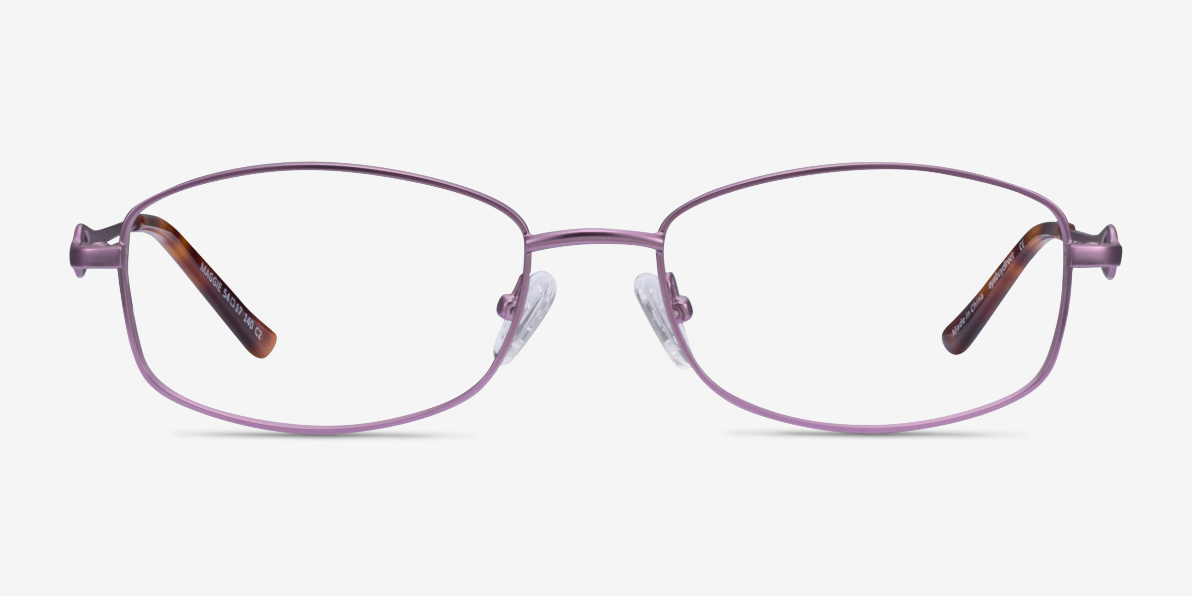 Maggie Rectangle Purple Glasses for Women | Eyebuydirect Canada