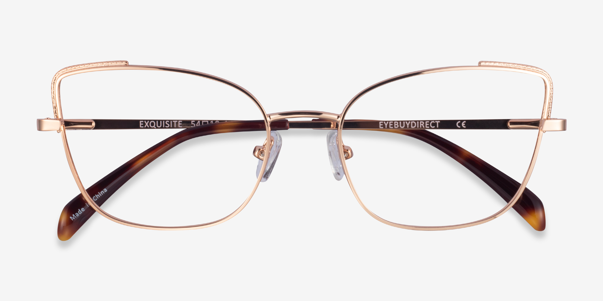 Exquisite Cat Eye Rose Gold Glasses For Women Eyebuydirect Canada
