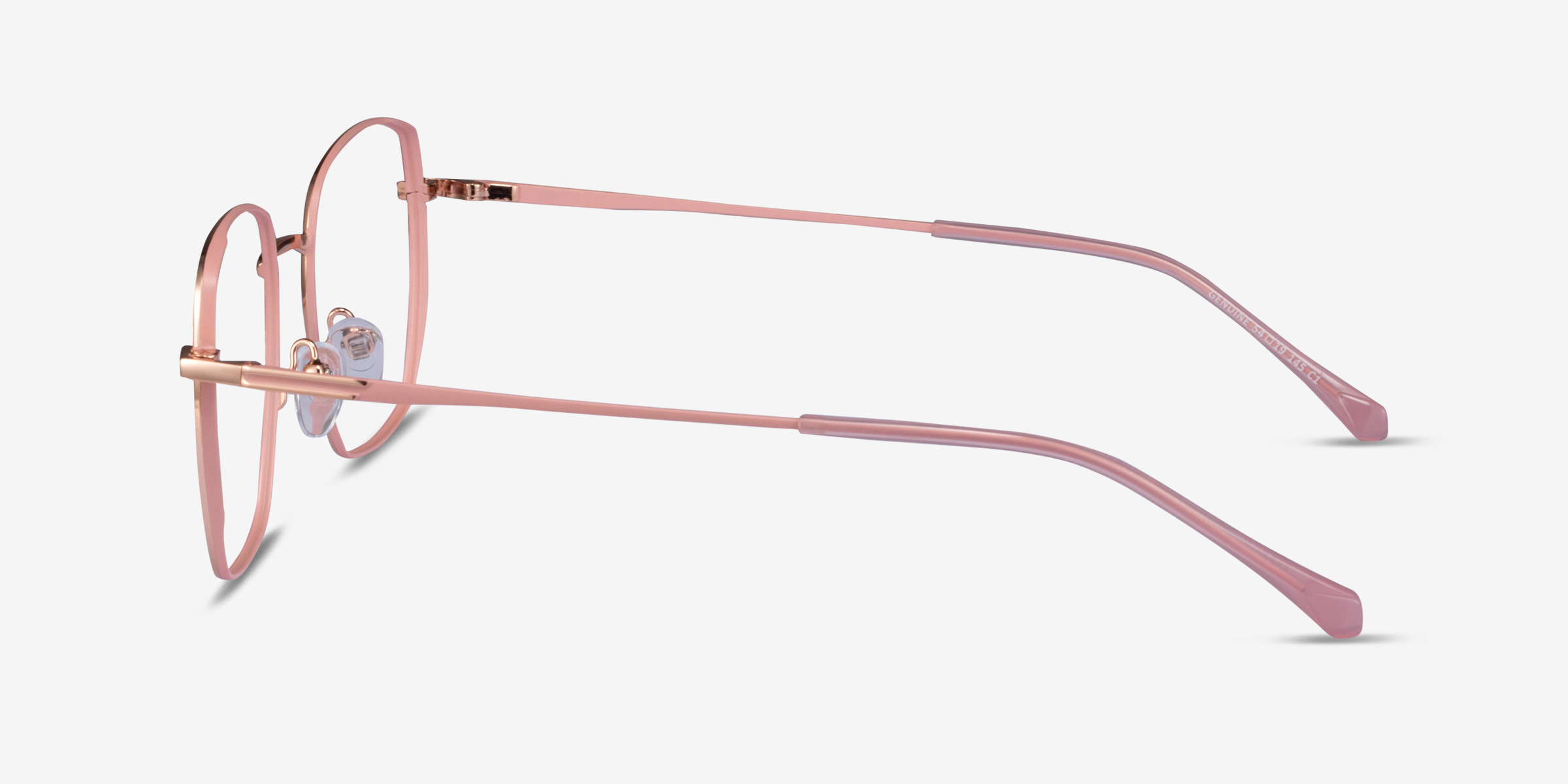 Genuine Square Rose Gold Pink Glasses For Women Eyebuydirect Canada