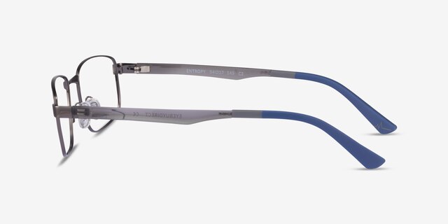 Entropy Rectangle Gunmetal Glasses For Men Eyebuydirect Canada