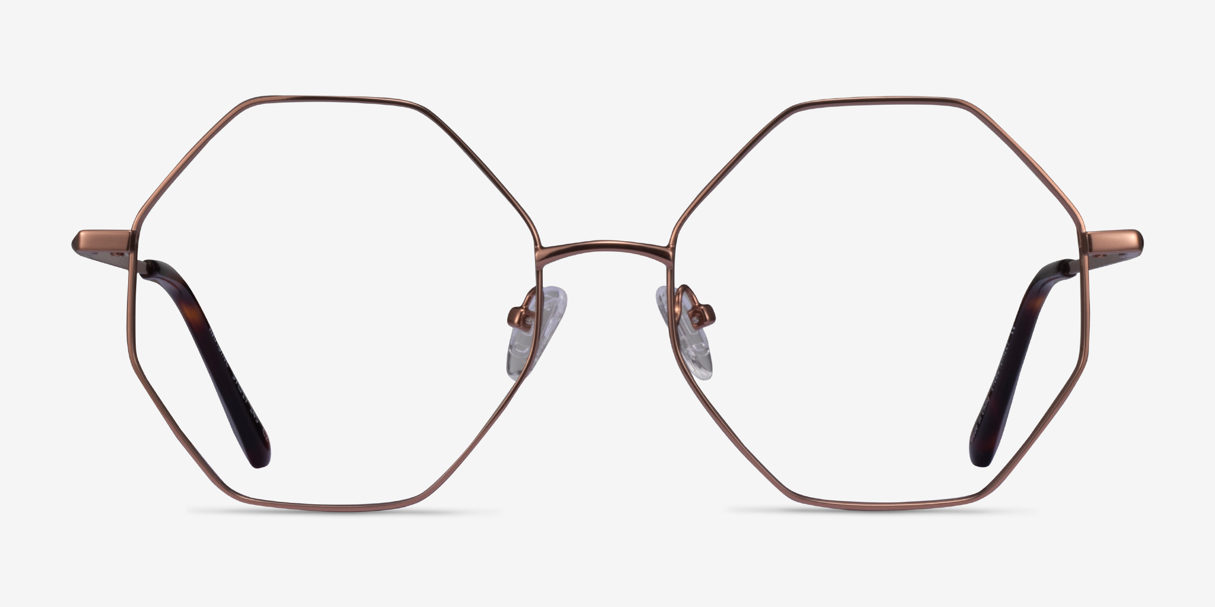 Imagine Geometric Bronze Full Rim Eyeglasses | Eyebuydirect