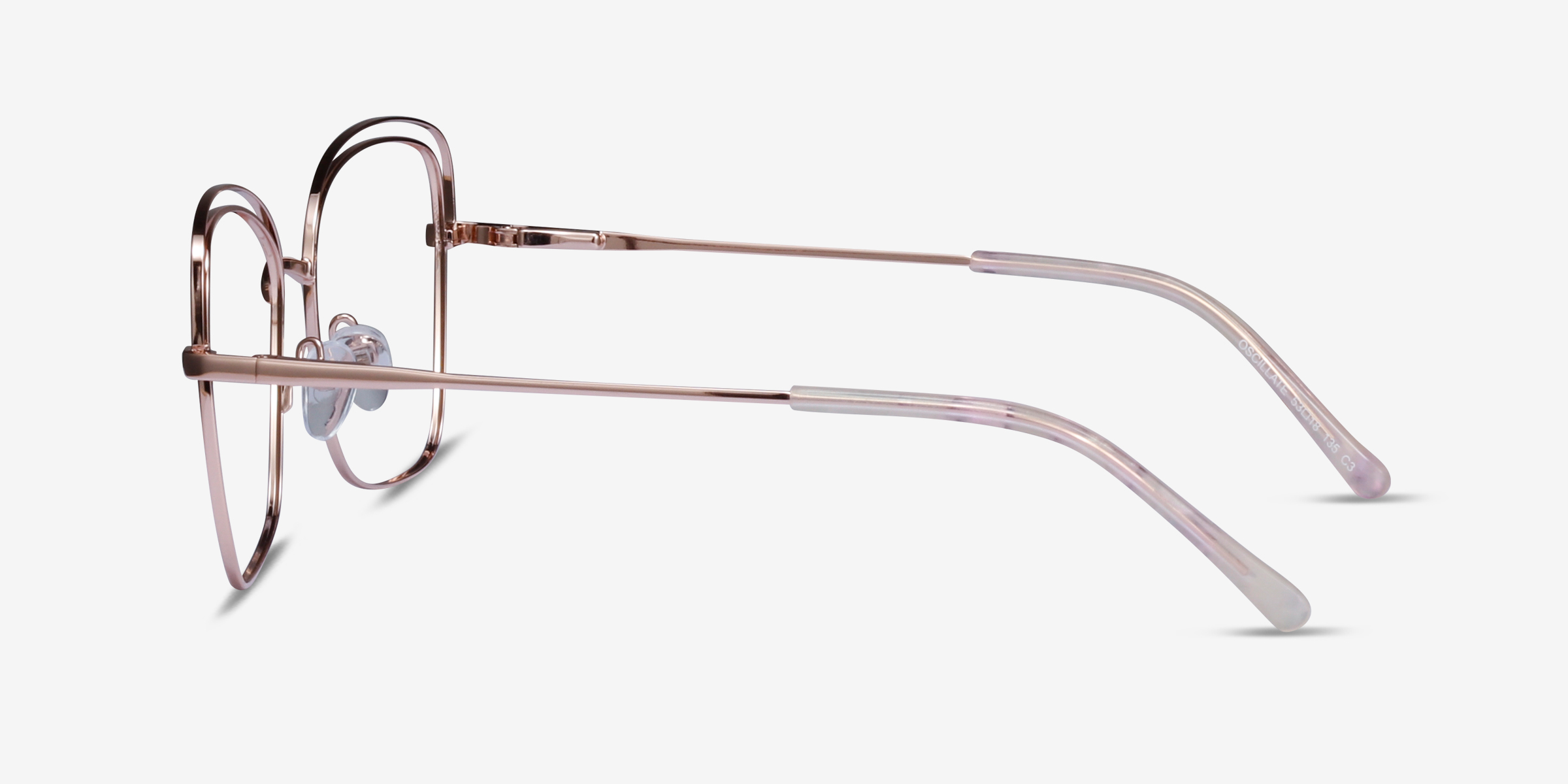 Oscillate Cat Eye Rose Gold Glasses For Women Eyebuydirect