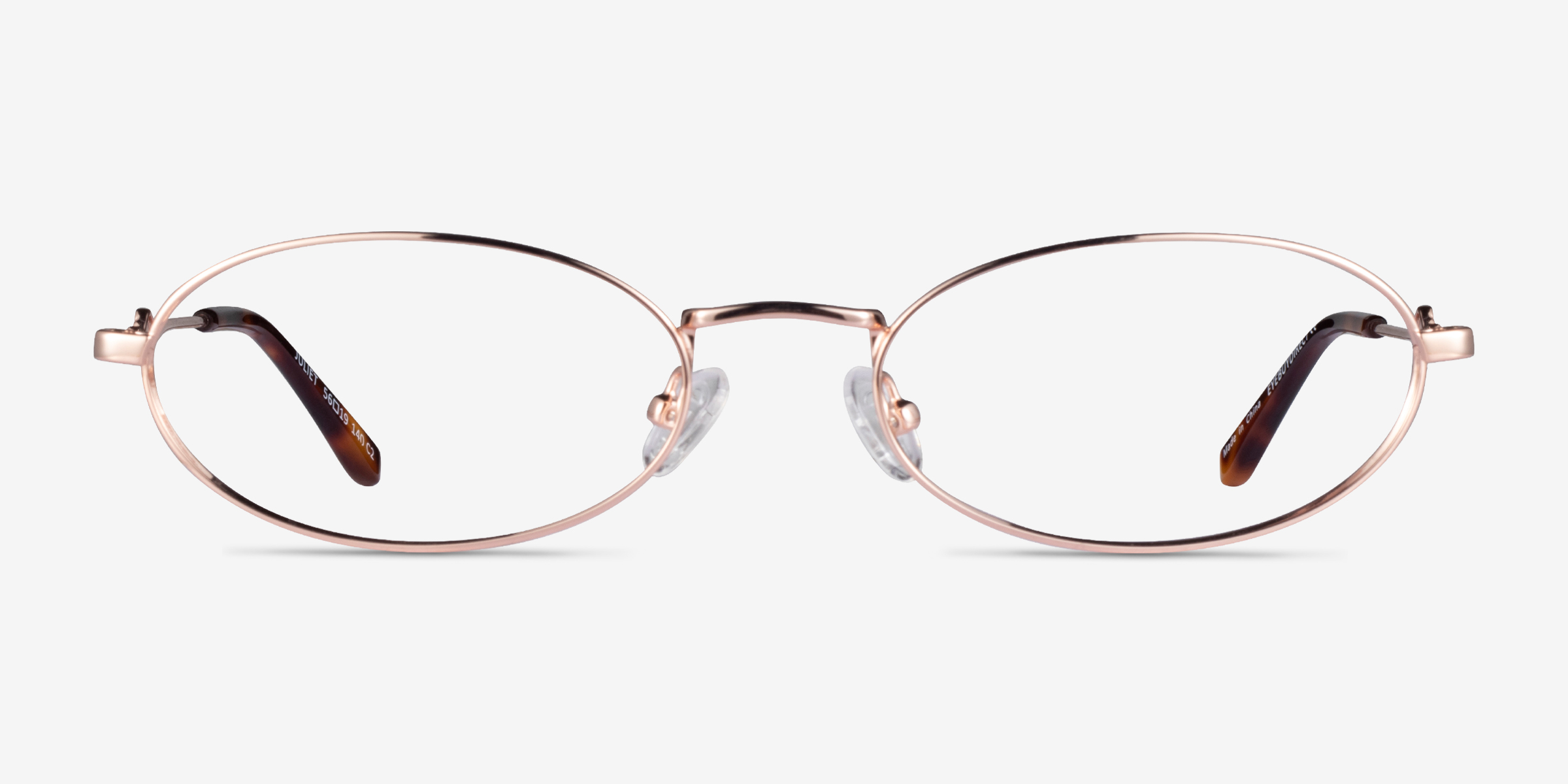 Juliet Oval Rose Gold Glasses For Women Eyebuydirect