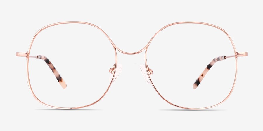 Wilbur Round Rose Gold Glasses For Women Eyebuydirect Canada