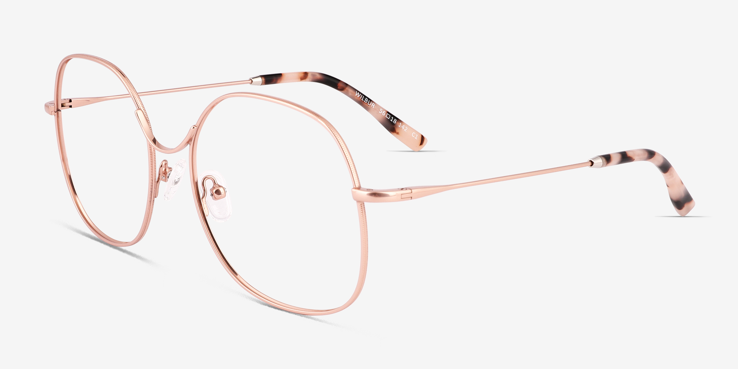 Wilbur Round Rose Gold Glasses For Women Eyebuydirect Canada