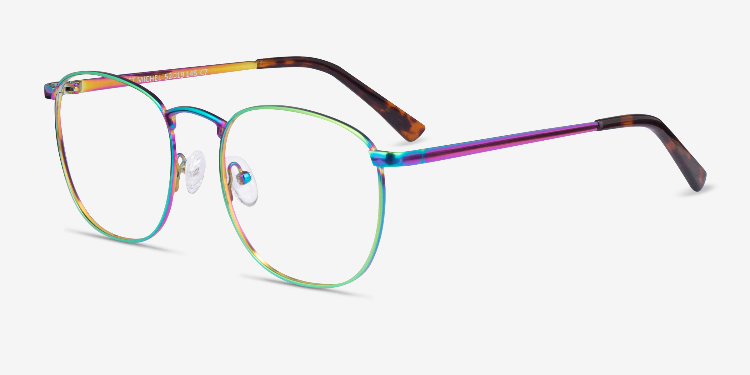 St Michel Round Multicolor Full Rim Eyeglasses | Eyebuydirect