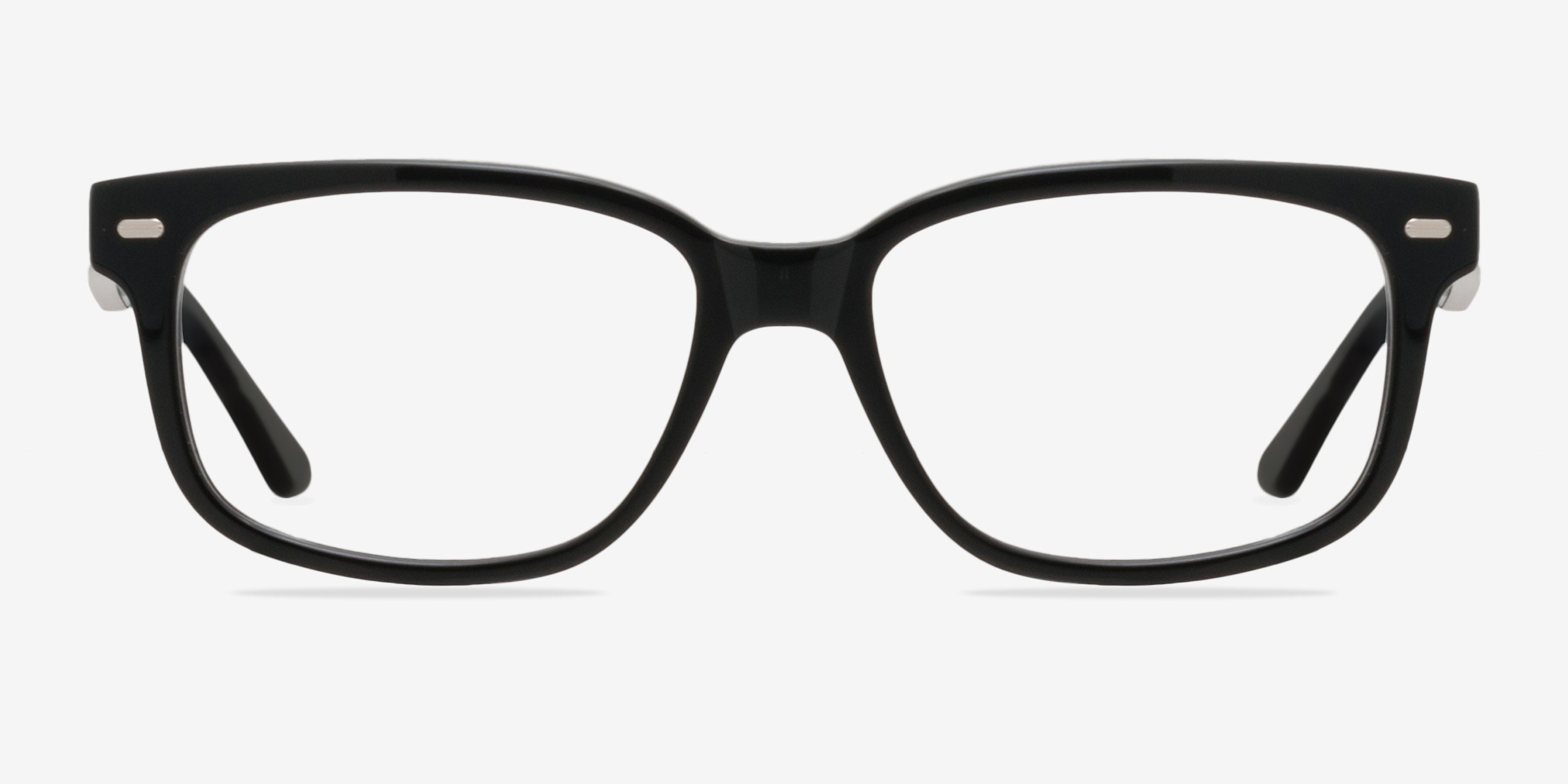 John - Trendy-yet-Timeless Bold Black Frames | Eyebuydirect