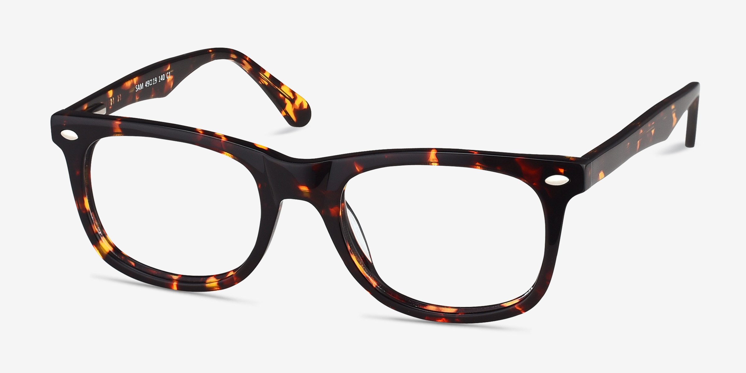 Sam Square Tortoise Full Rim Eyeglasses | Eyebuydirect