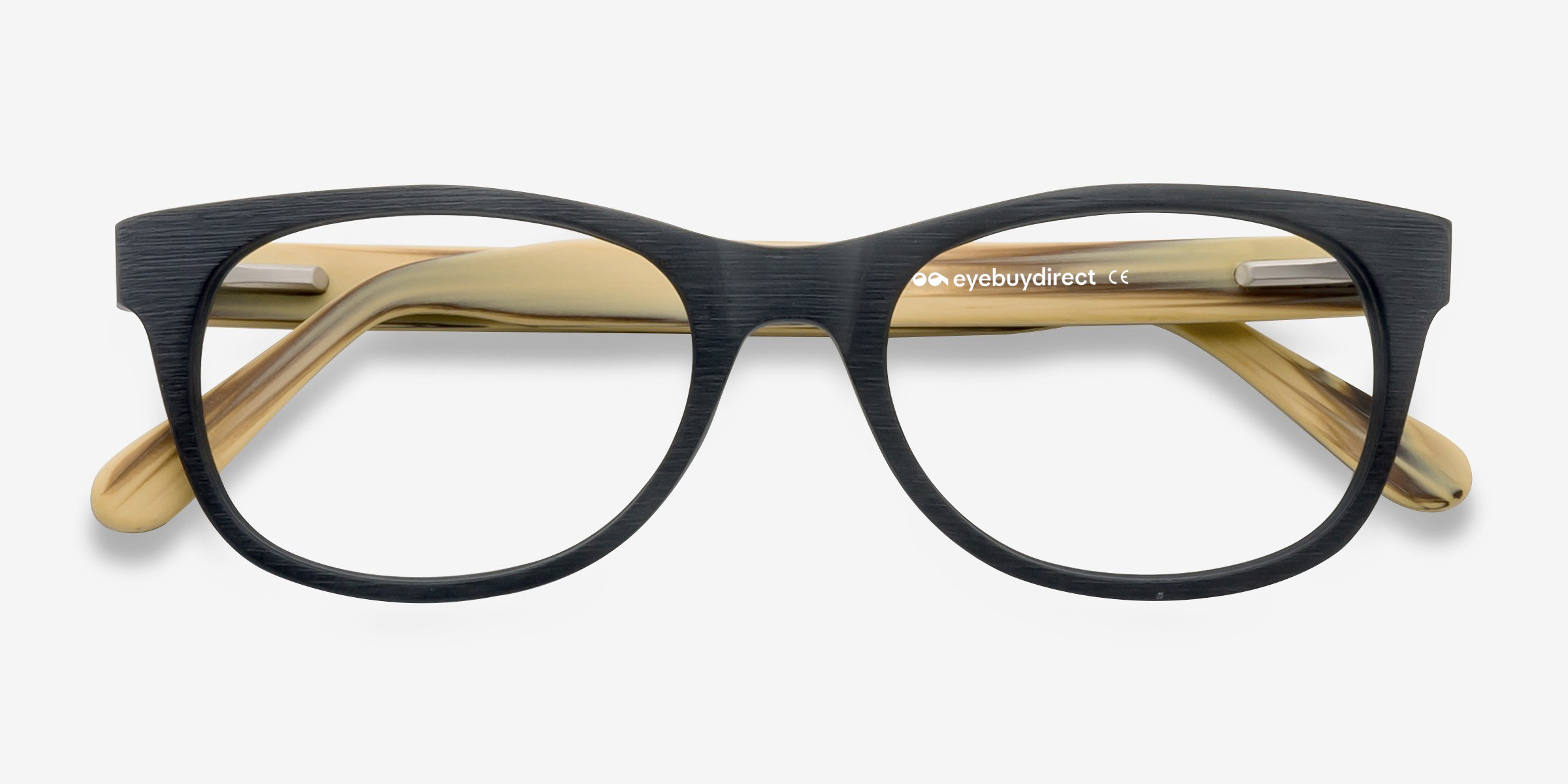 Panama Rectangle Black Full Rim Eyeglasses | Eyebuydirect