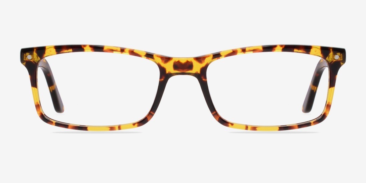 Mandi Rectangle Tortoise Full Rim Eyeglasses Eyebuydirect