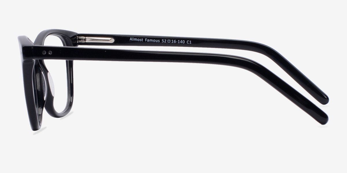 Almost Famous Cat Eye Black Glasses for Women | Eyebuydirect