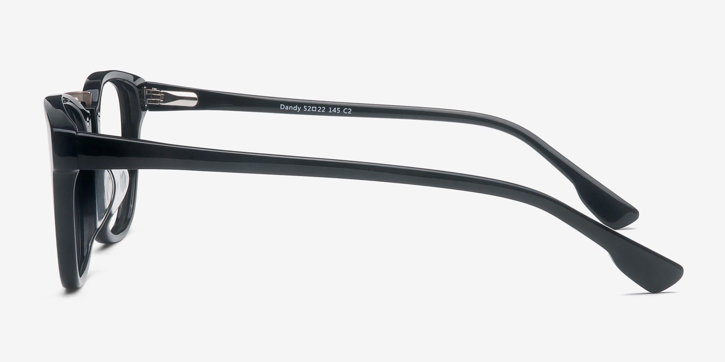 Dandy Square Black Full Rim Eyeglasses | Eyebuydirect