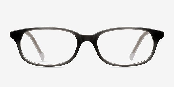 Sylvia Oval Matte Gray Glasses For Women Eyebuydirect