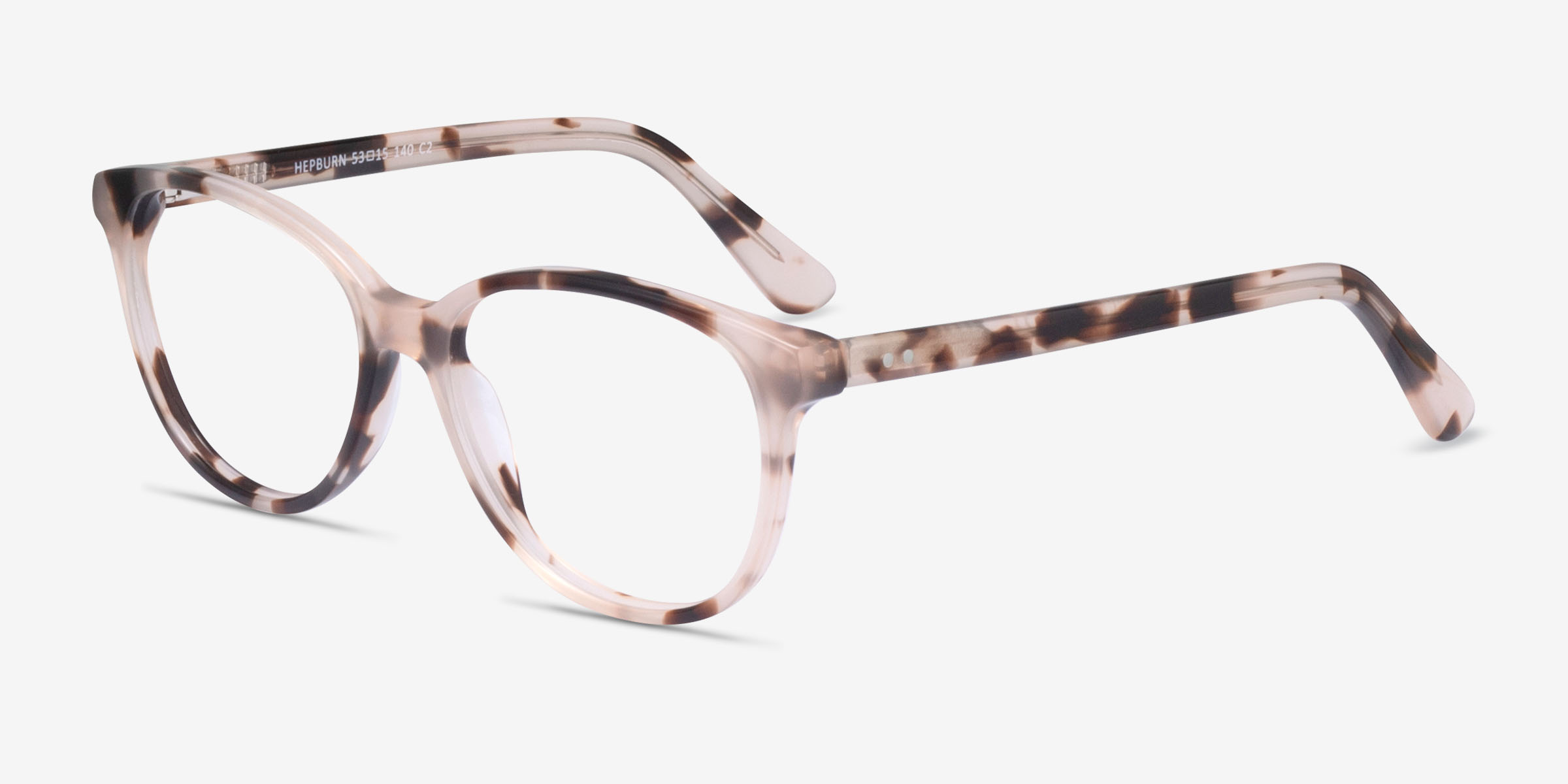 Hepburn Cat Eye Ivory & Tortoise Glasses for Women | Eyebuydirect