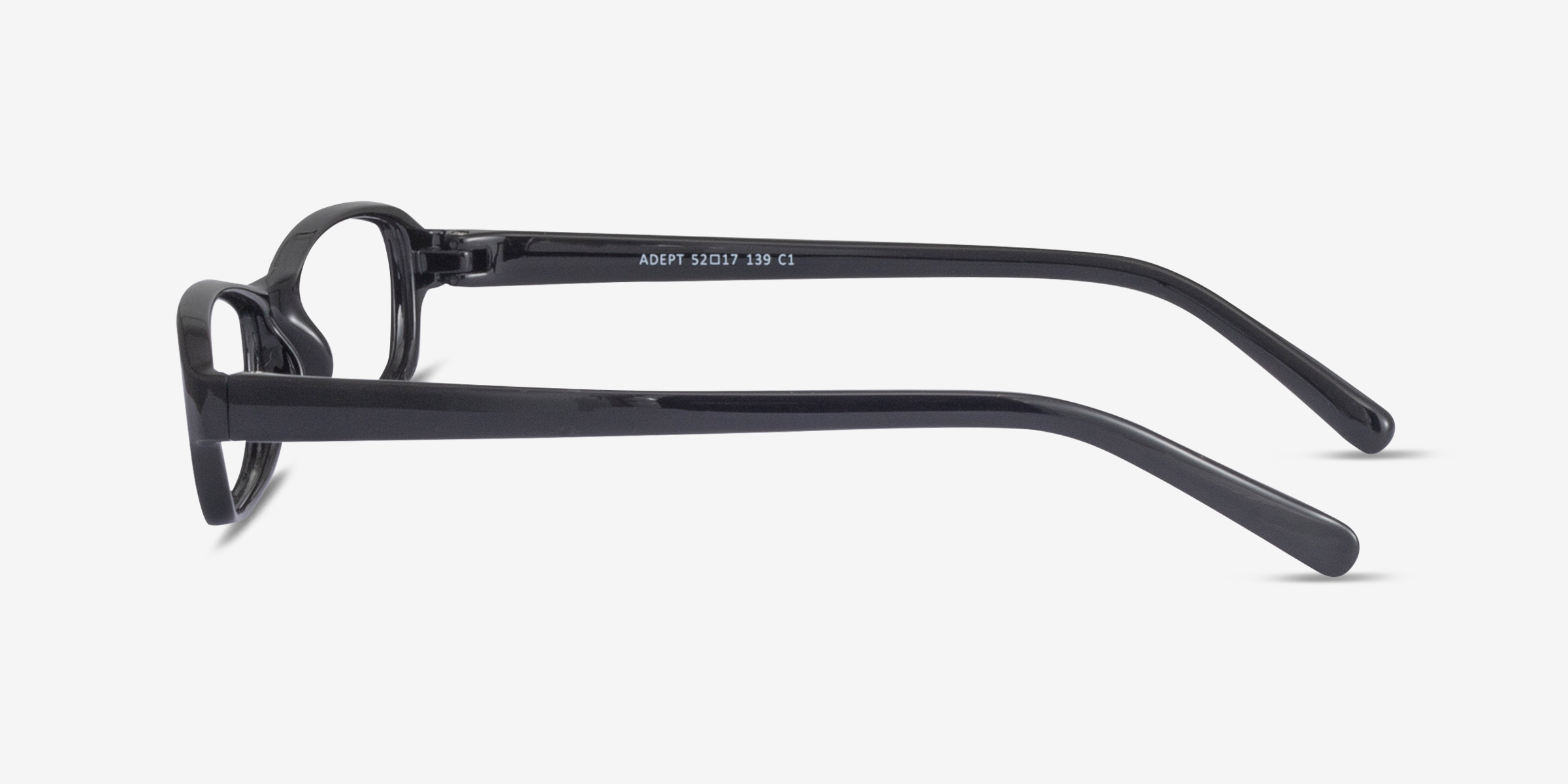 Adept Rectangle Black Full Rim Eyeglasses Eyebuydirect Canada