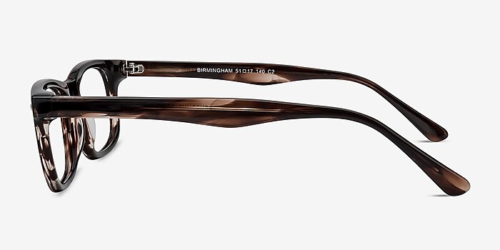 Birmingham Rectangle Coffee Full Rim Eyeglasses Eyebuydirect
