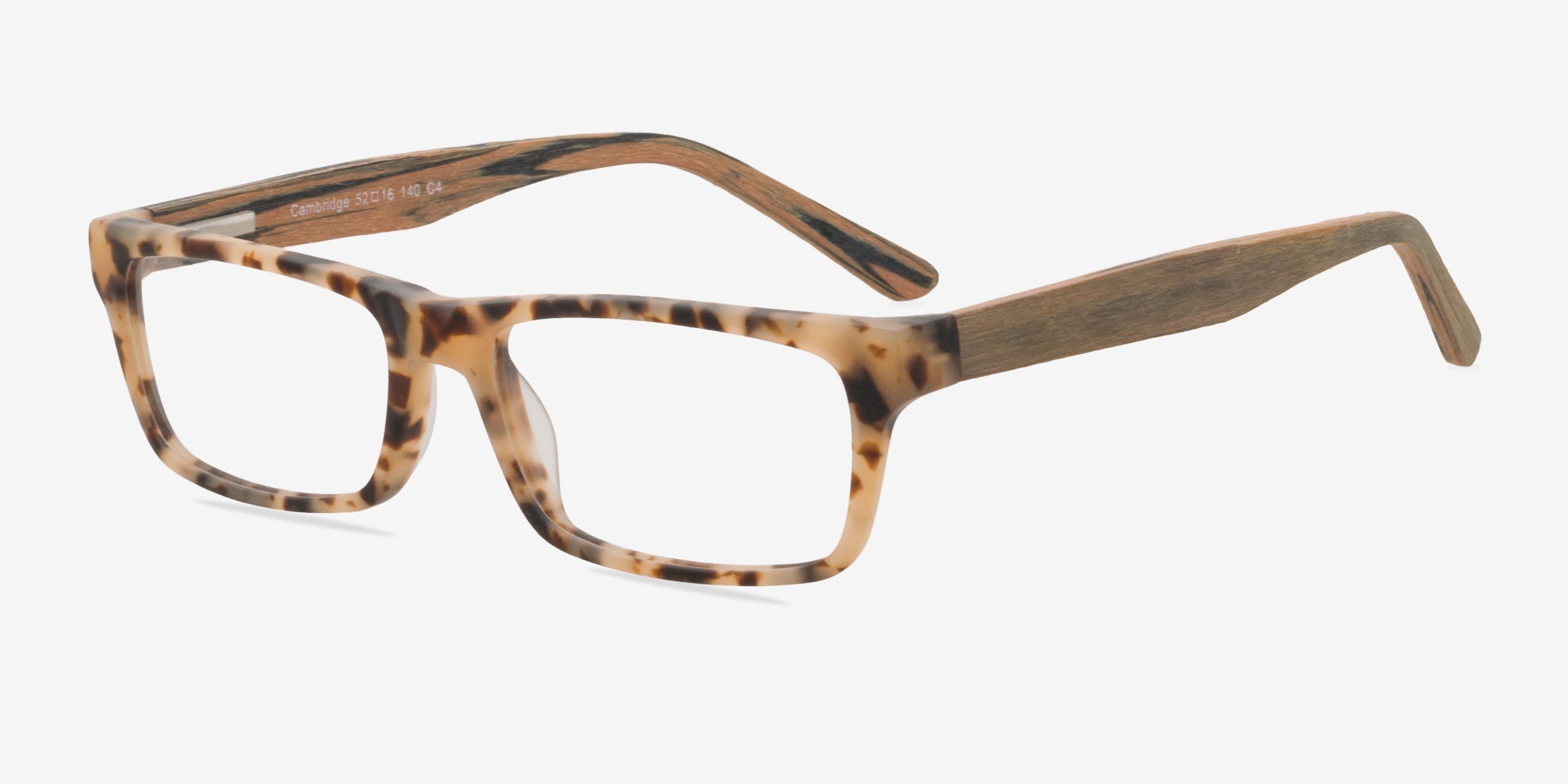 Cambridge Rectangle Matte Tortoise Full Rim Eyeglasses Eyebuydirect Canada
