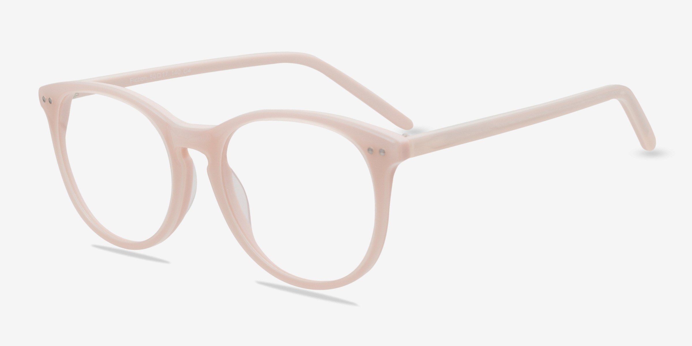Fiction Round Pink Glasses for Women | Eyebuydirect