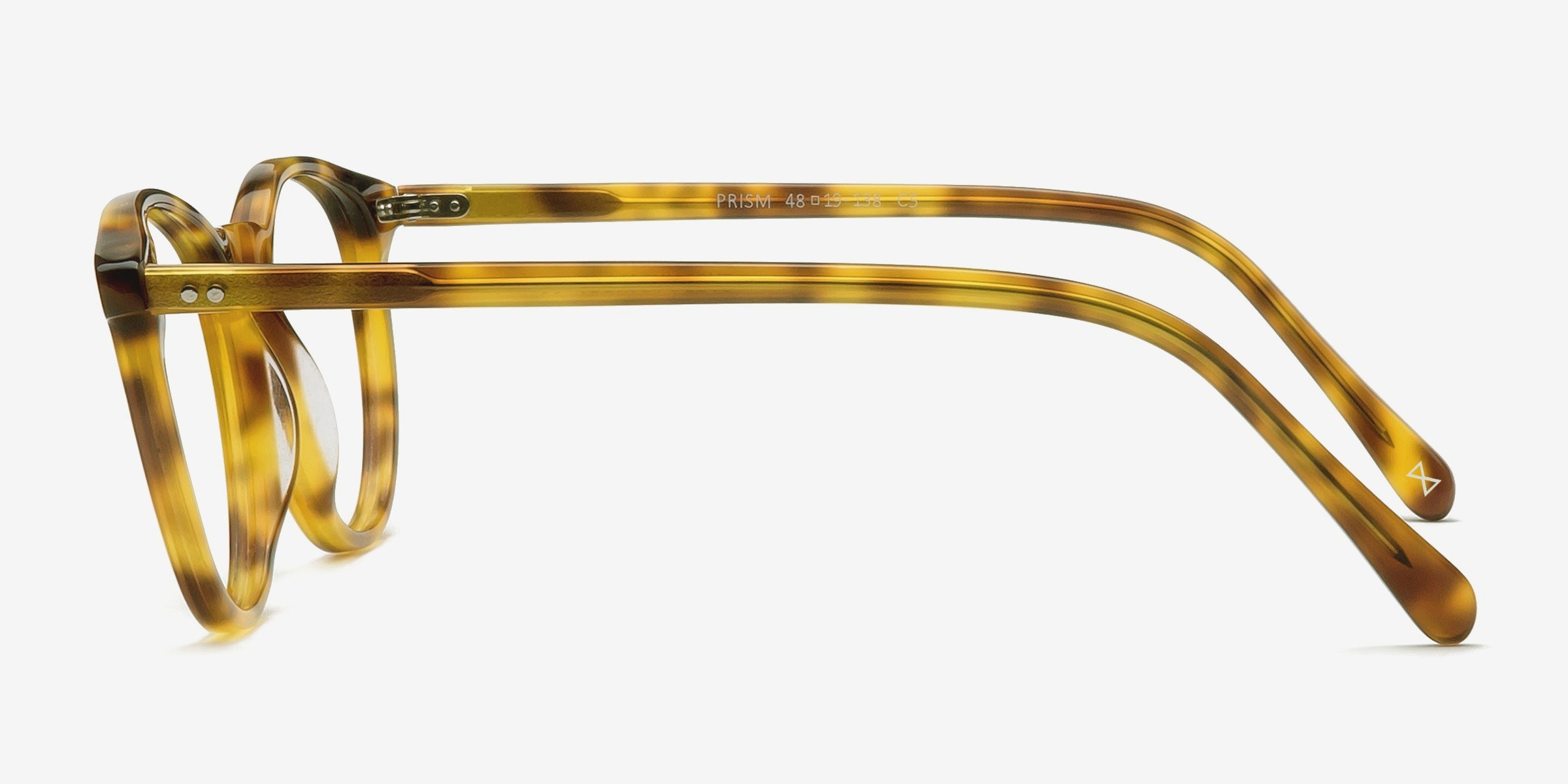 Prism Round Blonde Tortoise Glasses for Women | Eyebuydirect