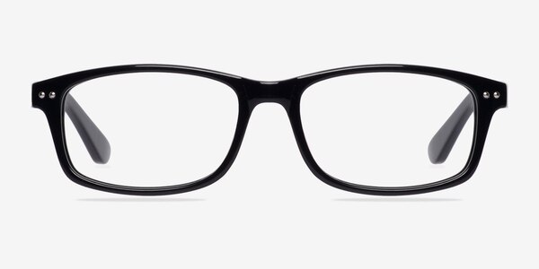 Brooklyn Rectangle Black Glasses for Women | Eyebuydirect