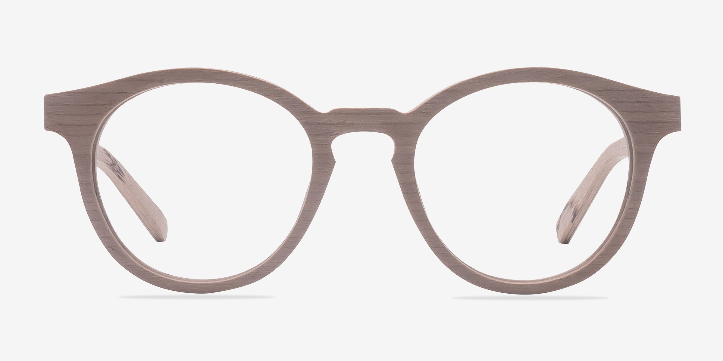 Breeze Round Beige Full Rim Eyeglasses | Eyebuydirect