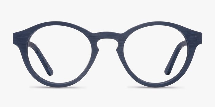 Dreamy Round Blue Full Rim Eyeglasses | Eyebuydirect