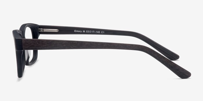 Emory Rectangle Black Full Rim Eyeglasses | Eyebuydirect