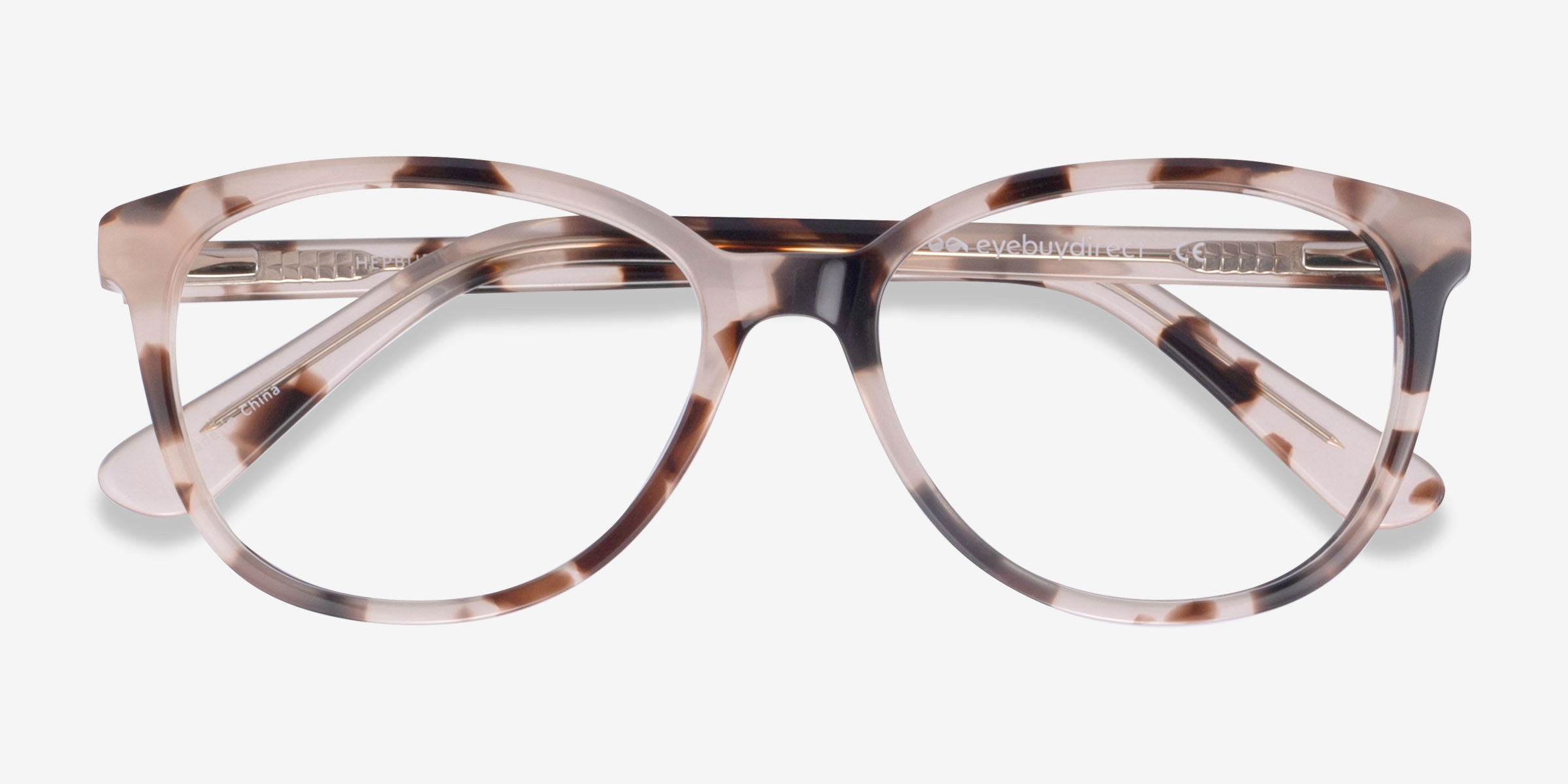 Hepburn Cat Eye Ivory Tortoise Glasses For Women Eyebuydirect