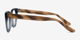 Daybreak Round Gray Glasses for Women | Eyebuydirect