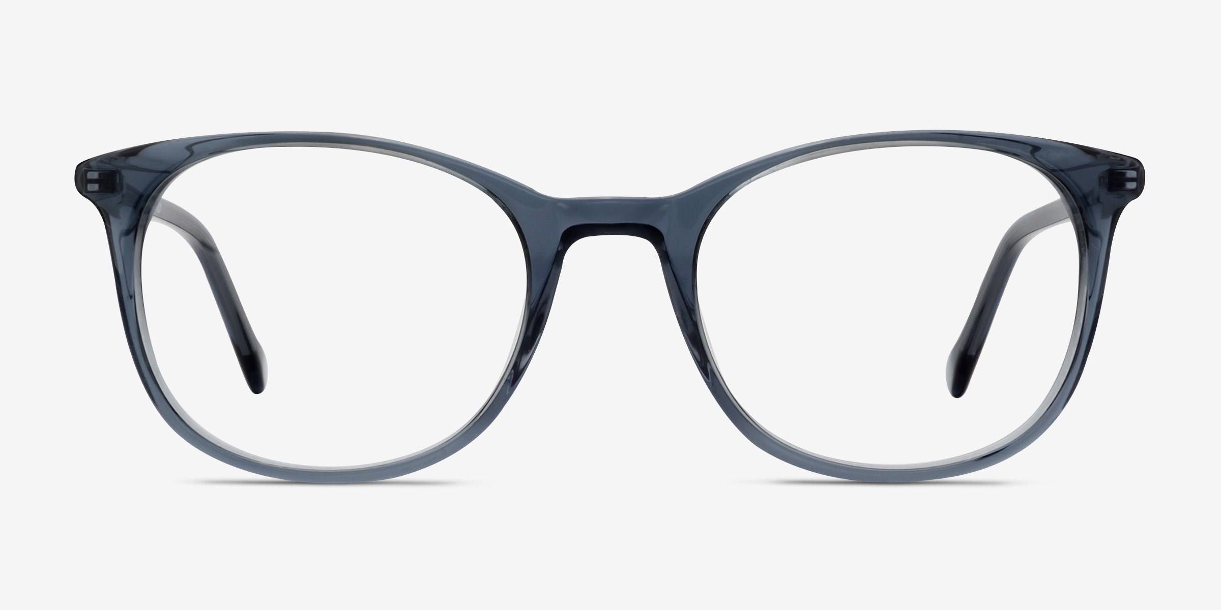 Peppermint Round Blue Full Rim Eyeglasses | Eyebuydirect Canada