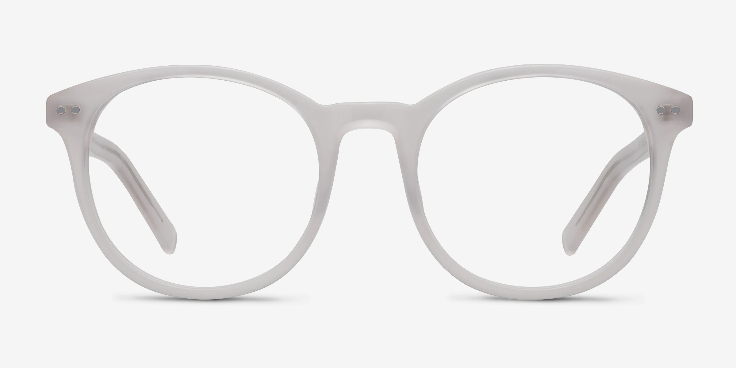 Primrose Round White Glasses for Women | Eyebuydirect