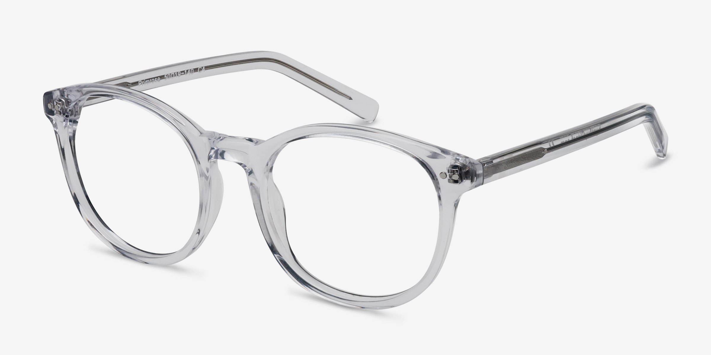 Primrose Round Clear Glasses for Women | Eyebuydirect Canada