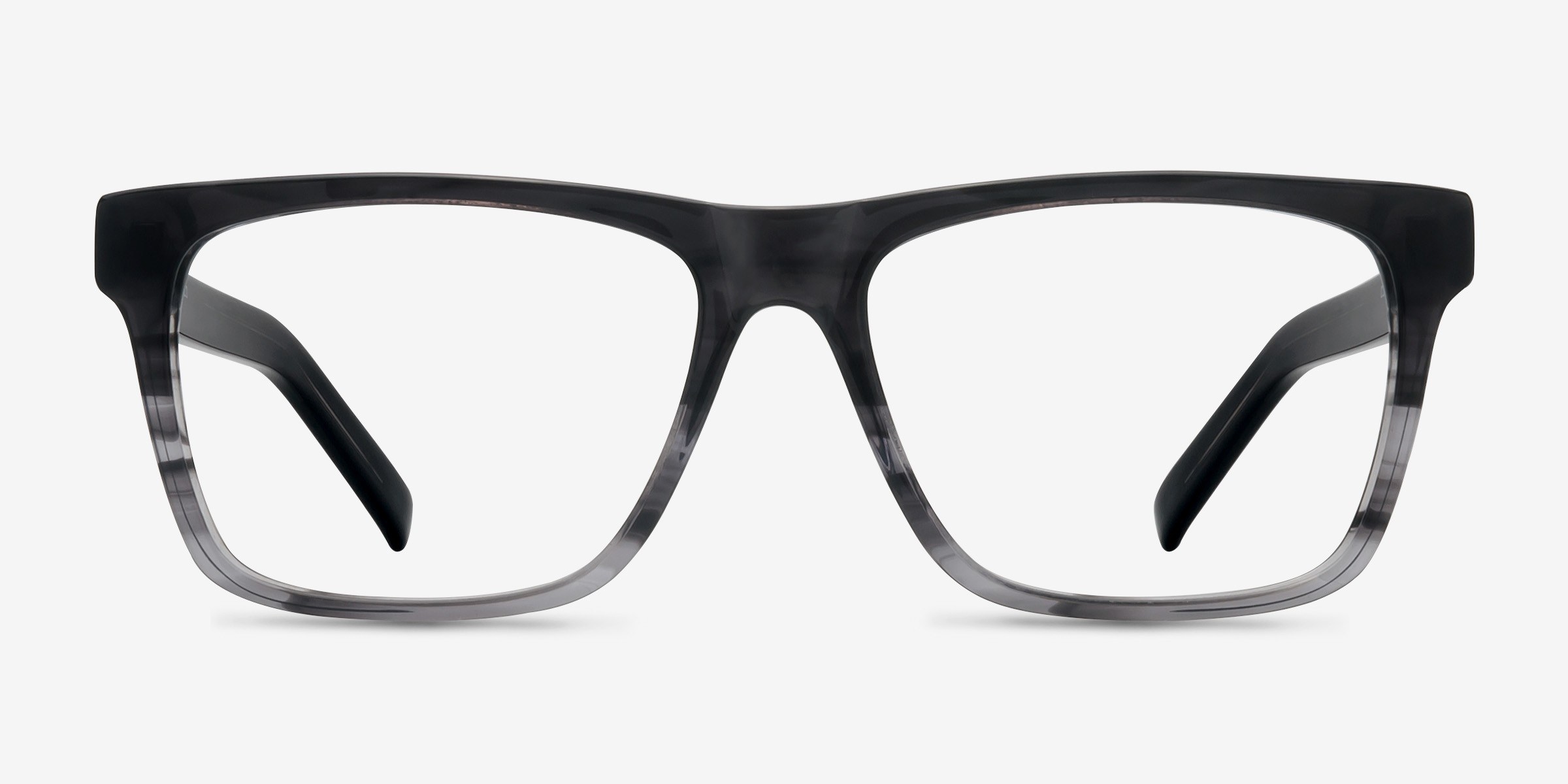 Pioneer Square Gray Full Rim Eyeglasses | Eyebuydirect