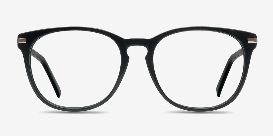 Decadence Round Black Full Rim Eyeglasses | Eyebuydirect