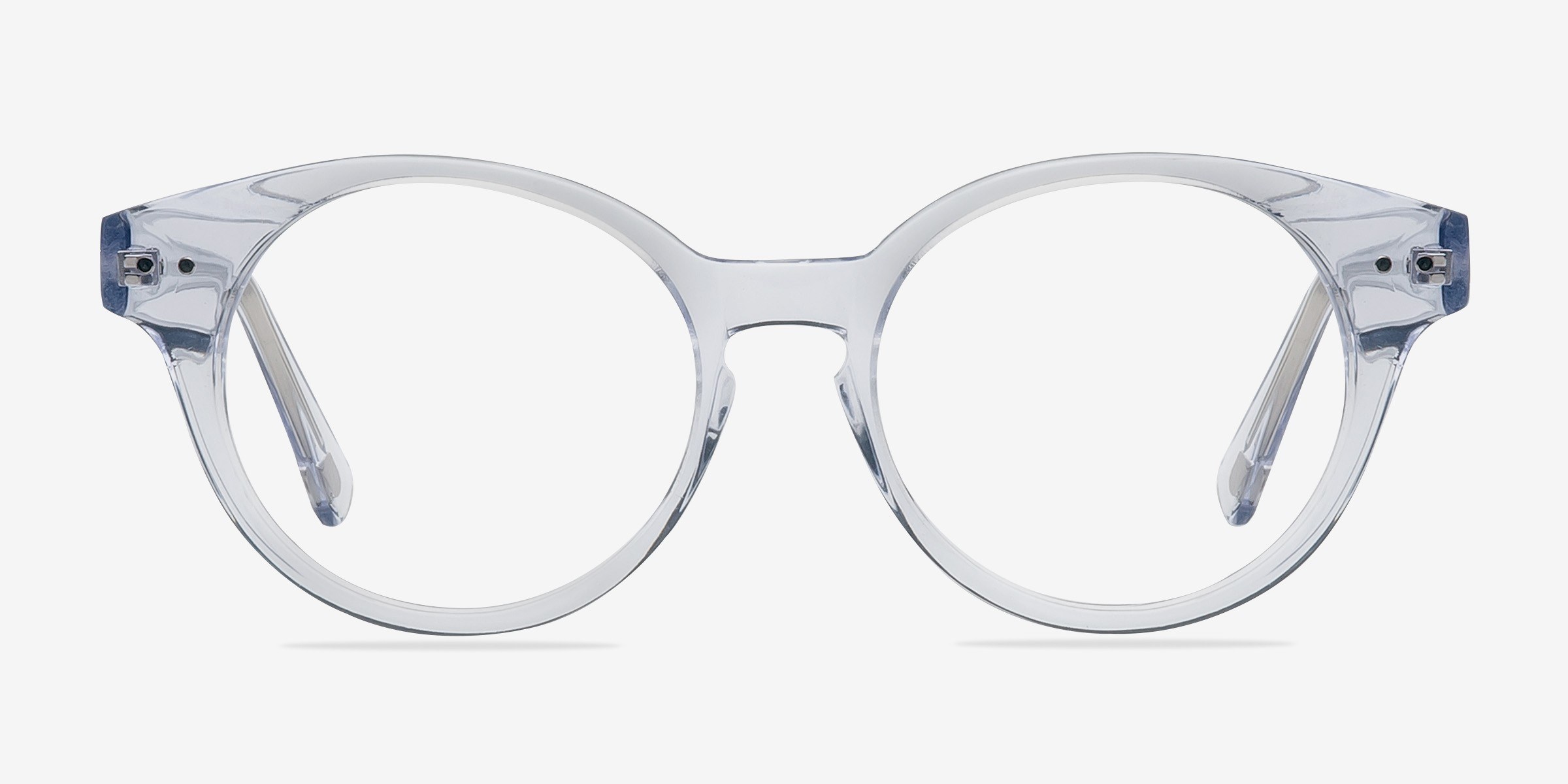 Glarus Round Clear Full Rim Eyeglasses | Eyebuydirect Canada