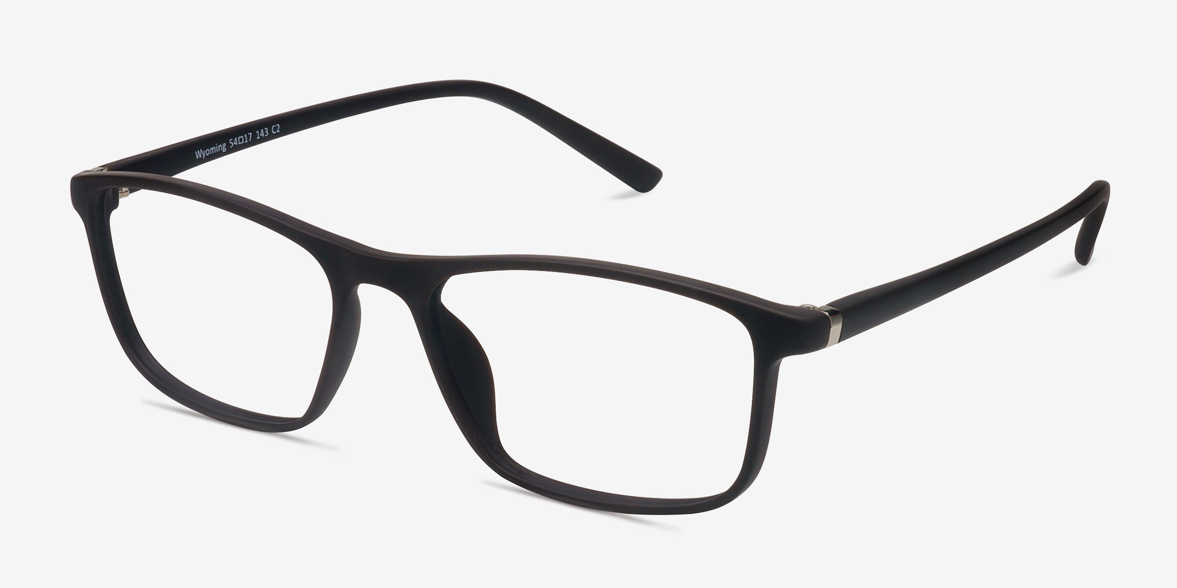 Wyoming Rectangle Brown Full Rim Eyeglasses | Eyebuydirect