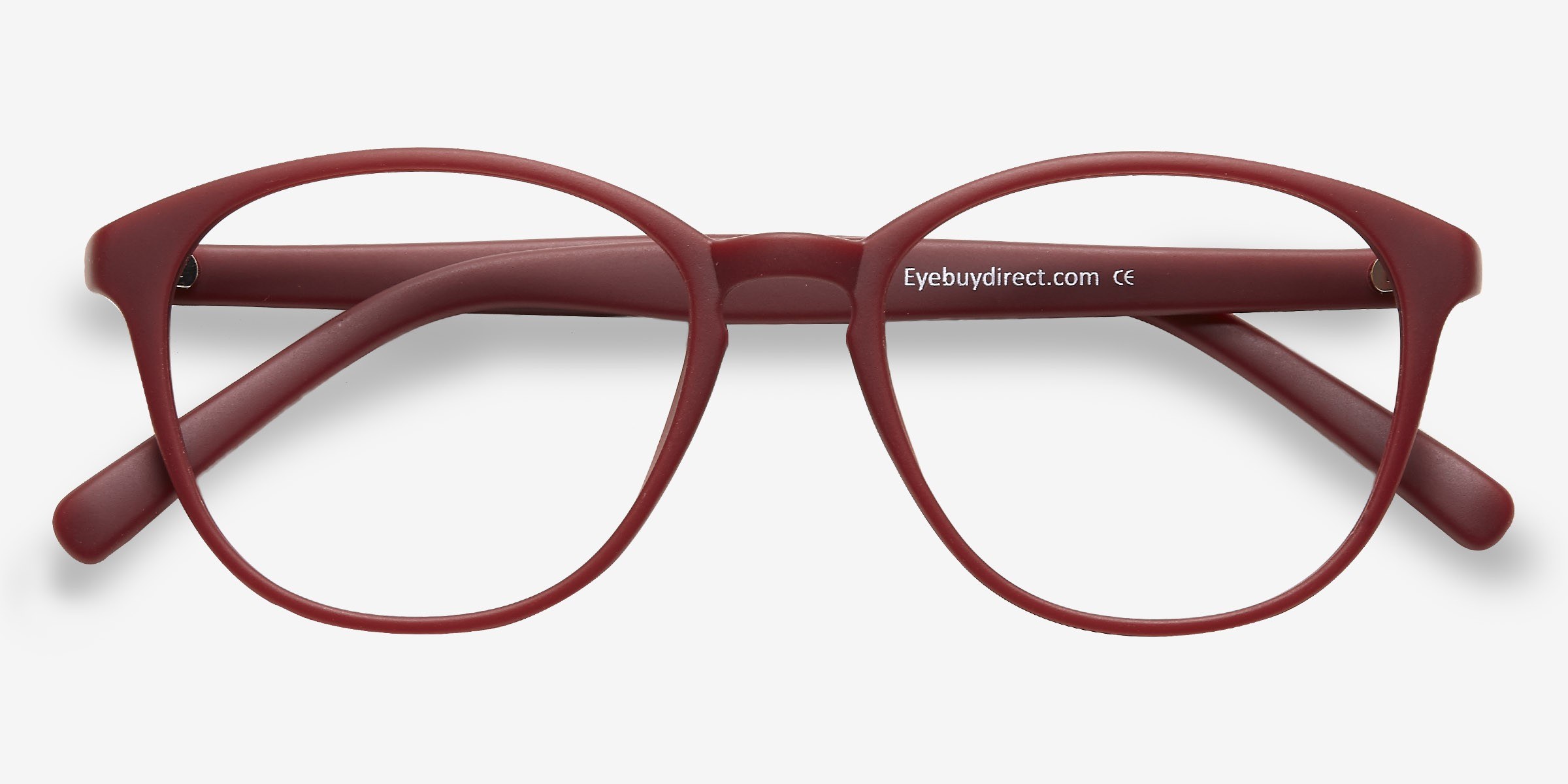 Watermelon Round Dark Burgundy Glasses for Women | Eyebuydirect Canada