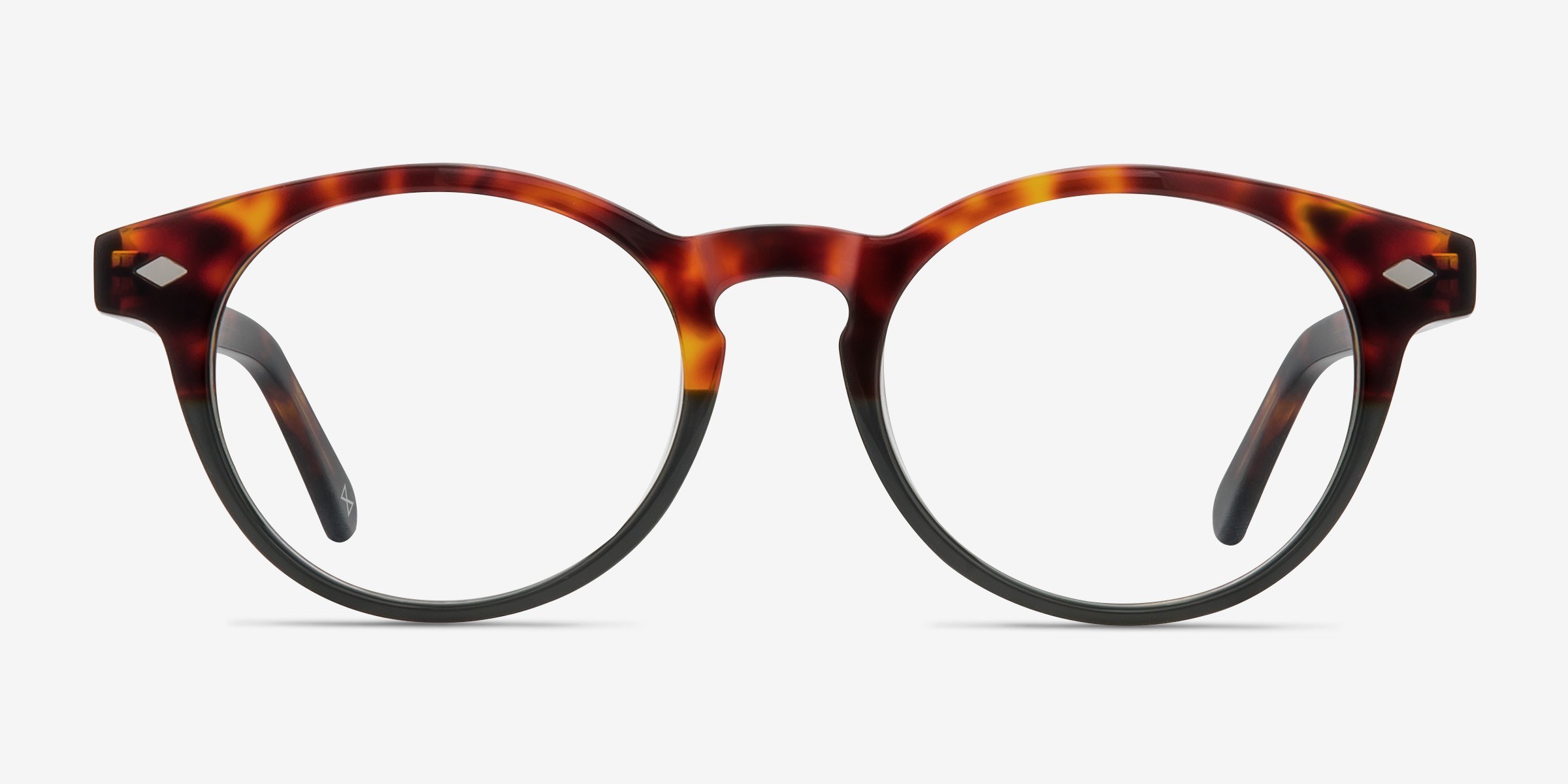 Concept Round Fire Stone Full Rim Eyeglasses | Eyebuydirect