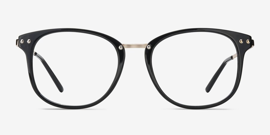Cosmo Square Black Full Rim Eyeglasses | Eyebuydirect
