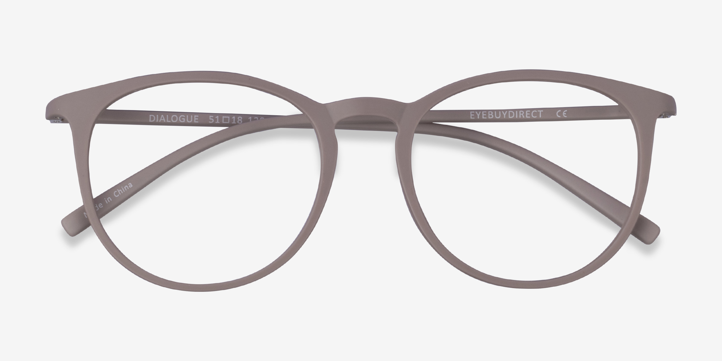 Dialogue Round Faded Rose Full Rim Eyeglasses | Eyebuydirect