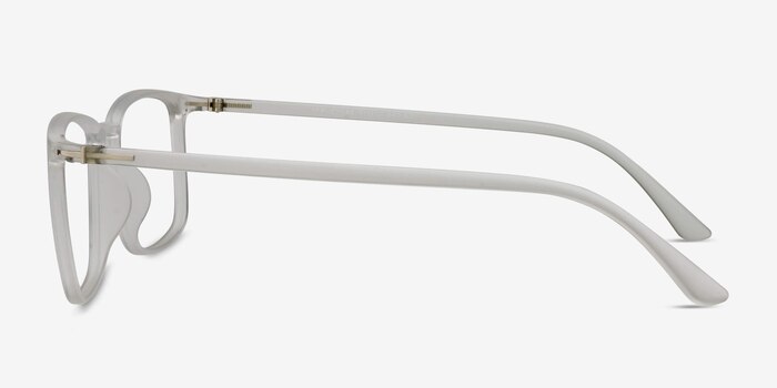 Structure Rectangle Frosted Clear Full Rim Eyeglasses | Eyebuydirect