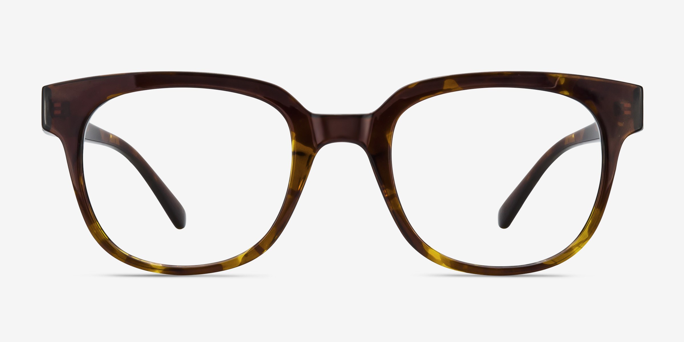 Flashback - Carré Honey Tortoise Monture Lunettes de vue | Eyebuydirect ...