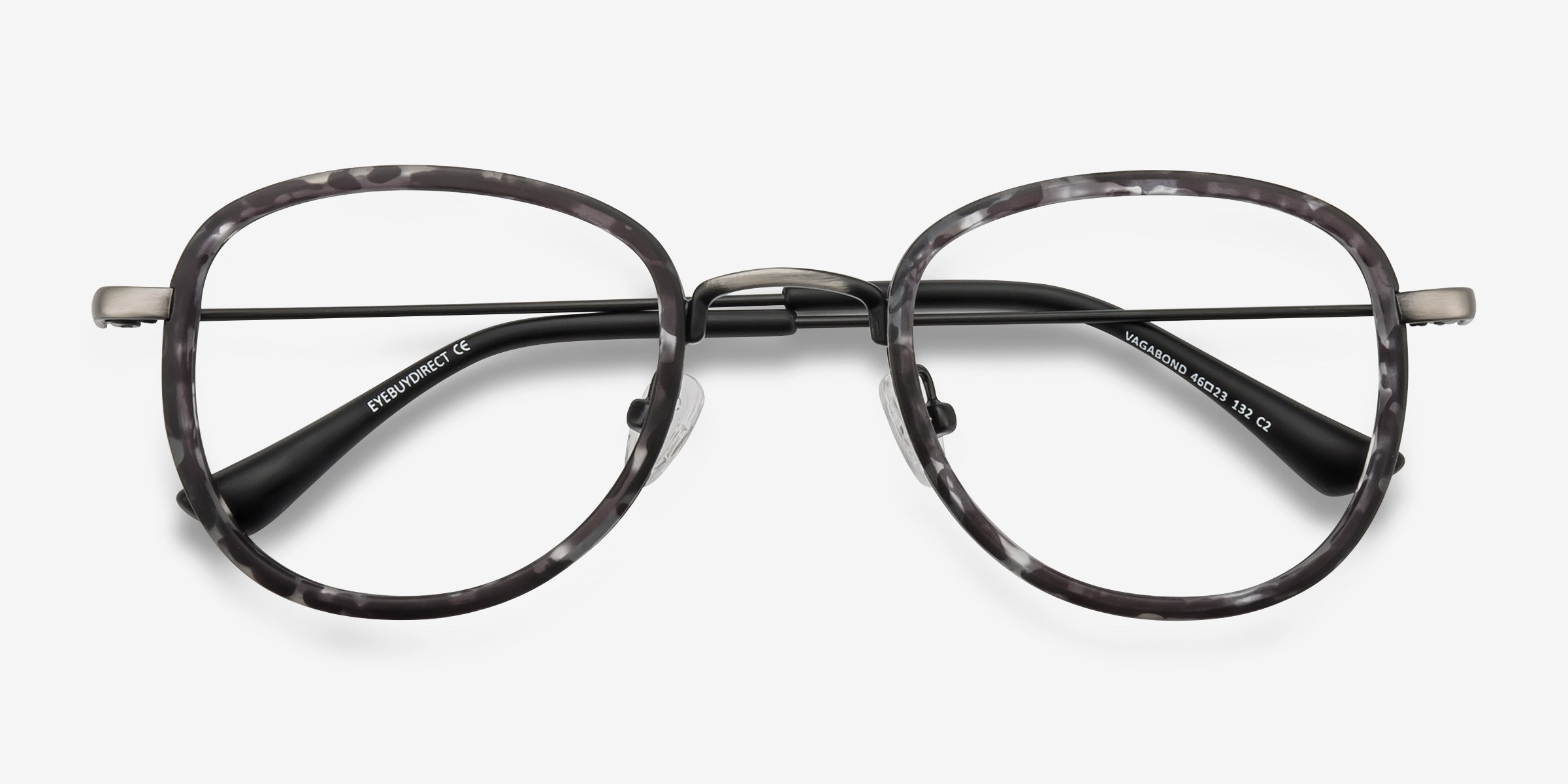 Vagabond - Cool Classy Grayscale Floral Frames | Eyebuydirect