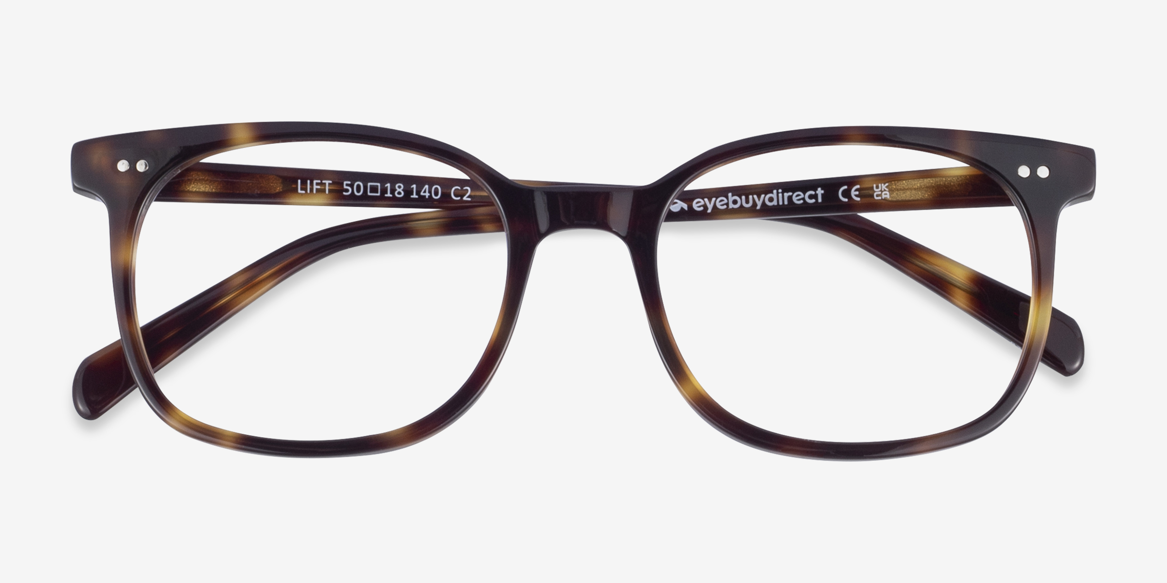 Lift Square Tortoise Full Rim Eyeglasses | Eyebuydirect
